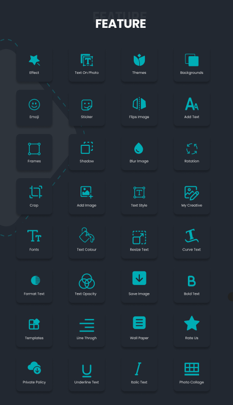 Photo Editor | Text on Photo Flutter App + Flutter Web Admin Panel by dotcoder21