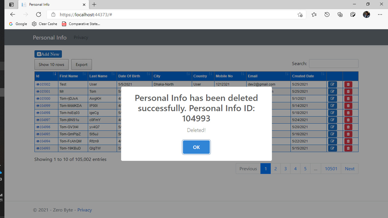 ASP.NET Core CRUD Operation Using Dot Net 6.0 | MVC| MSSQL | MySQL | EF ...