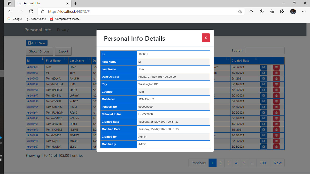 ASP.NET Core CRUD Operation Using Dot Net 6.0 | MVC| MSSQL | MySQL | EF ...
