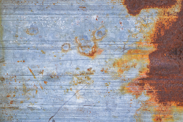 Background from rusty metal close-up. Rust spots on iron. Stock Photo ...
