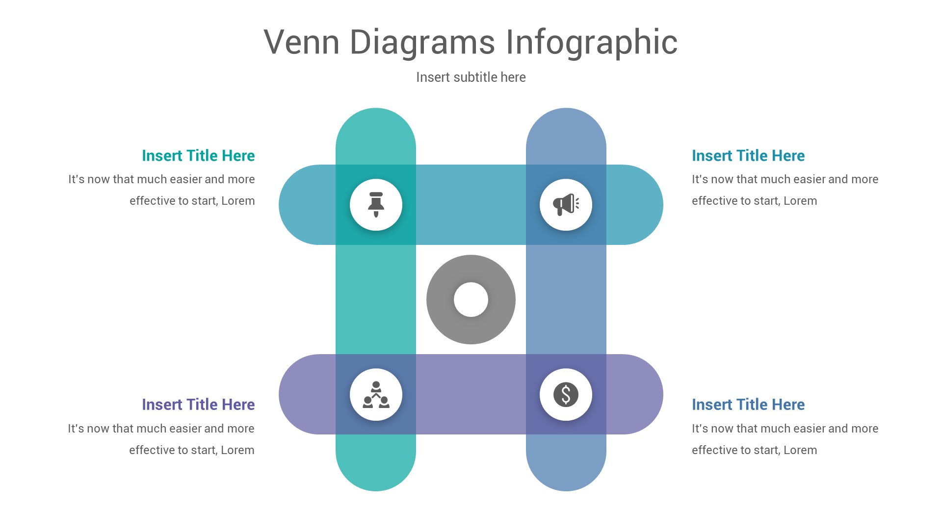 Venn Diagrams PowerPoint Template, Presentation Templates | GraphicRiver