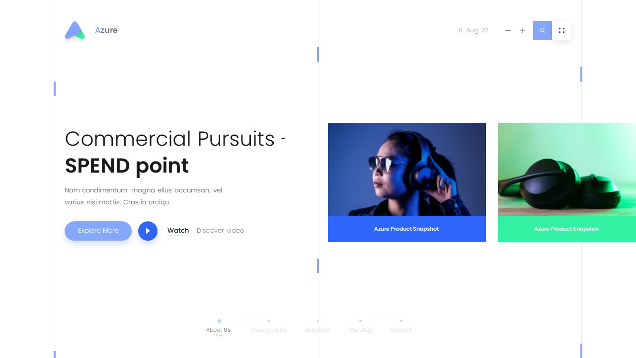 Azure - Business PowerPoint Template, Presentation Templates | GraphicRiver