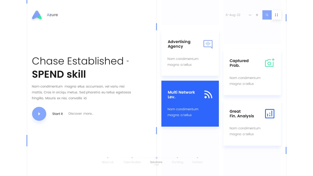 Azure - Business PowerPoint Template, Presentation Templates | GraphicRiver