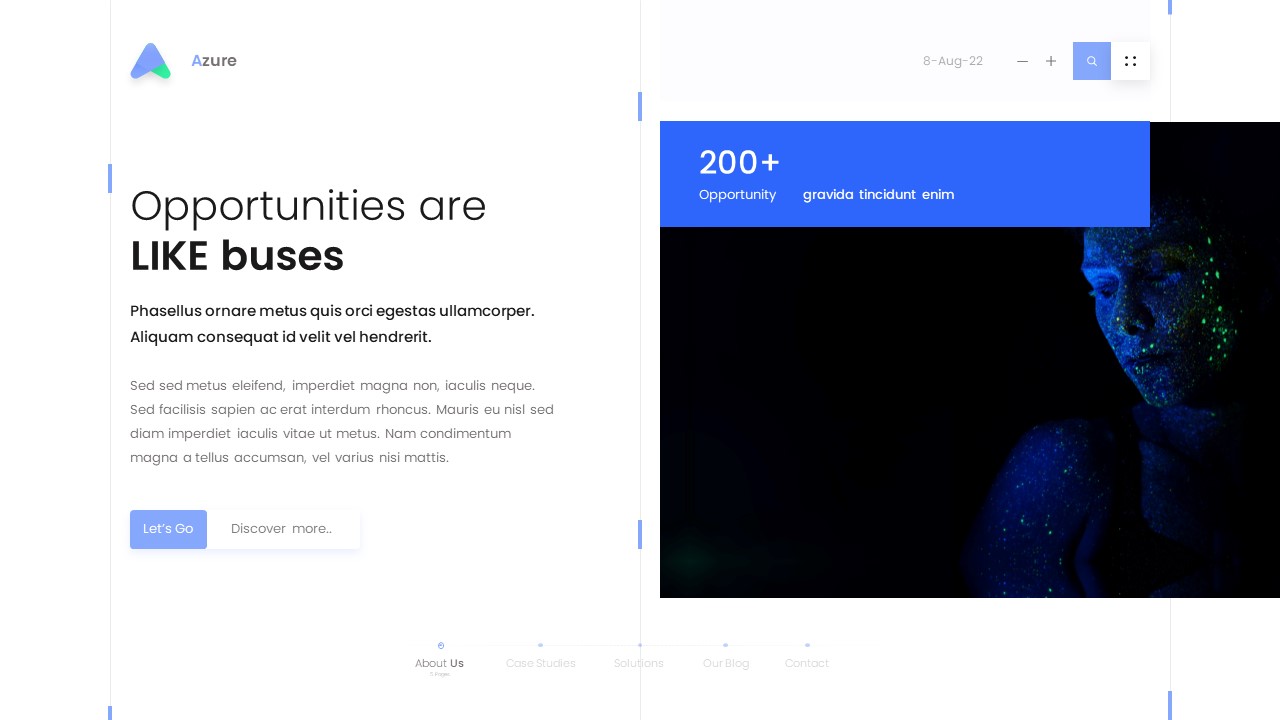 Azure - Business PowerPoint Template, Presentation Templates | GraphicRiver
