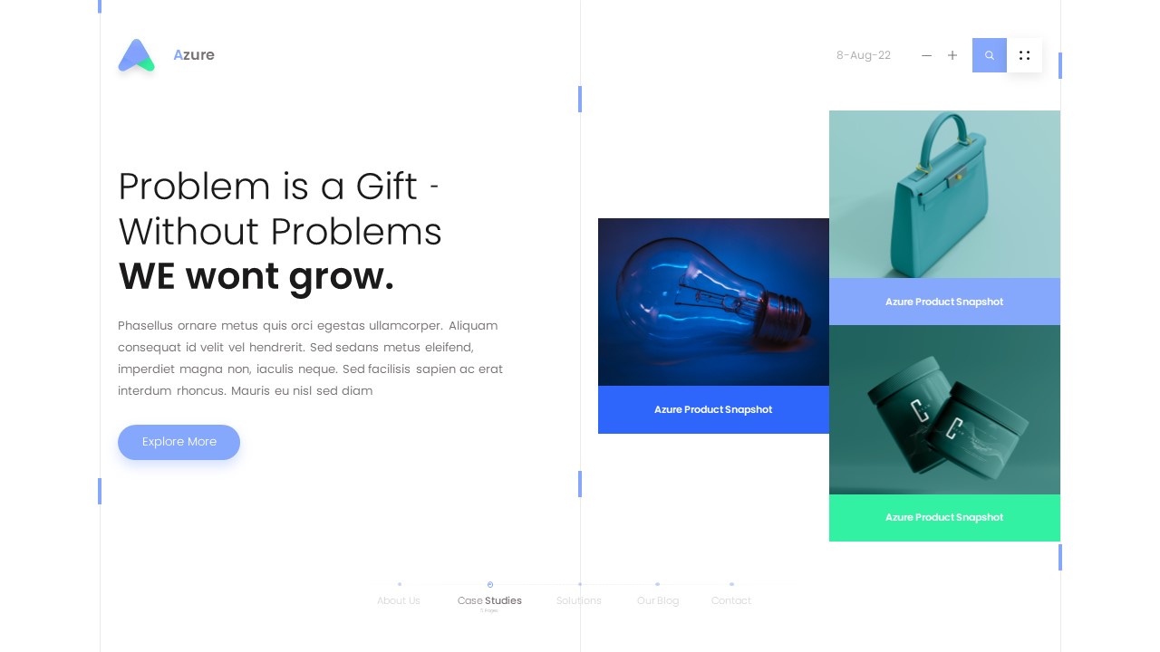 Azure - Business PowerPoint Template, Presentation Templates | GraphicRiver