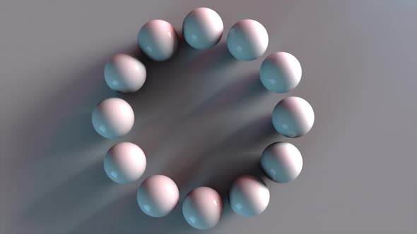 Radial Spheres, Motion Graphics | VideoHive