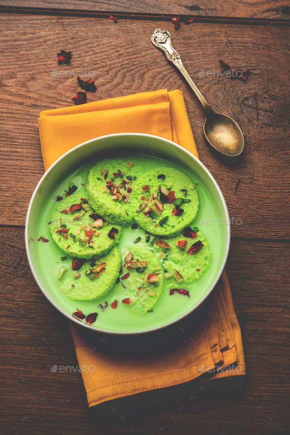 Pista Bread Rasmalai is the tweaked version of traditional Ras malai ...