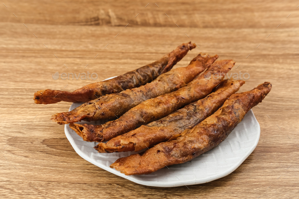 Pisang Coklat Lumer or Pisang Caramel is Indonesian traditional snack ...