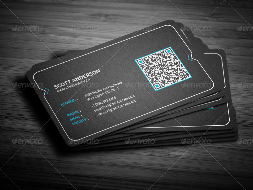 Rounded Modern Business Card, Print Templates | GraphicRiver
