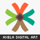 Axela Digital Art Studios Stationery, Print Templates | GraphicRiver
