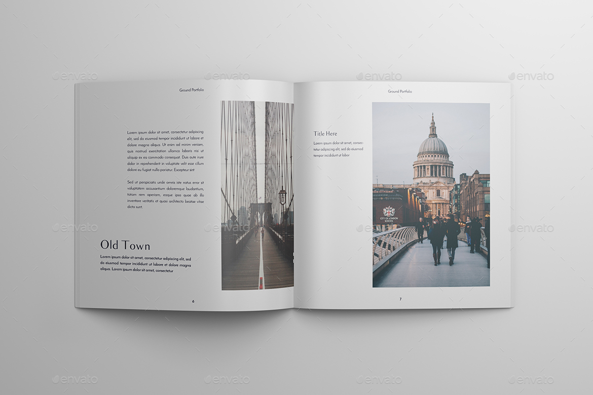 Square Magazine Template, Print Templates | GraphicRiver