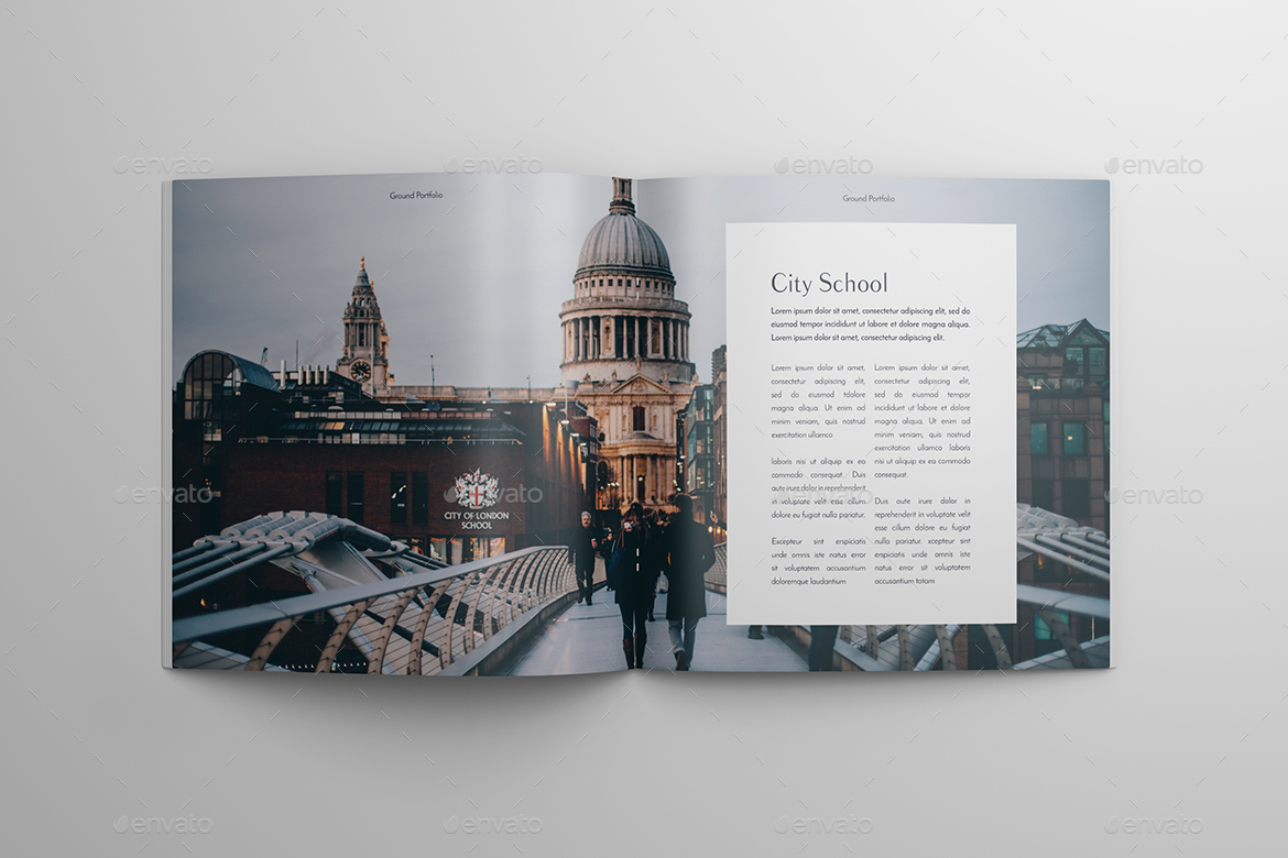 Square Magazine Template, Print Templates | GraphicRiver