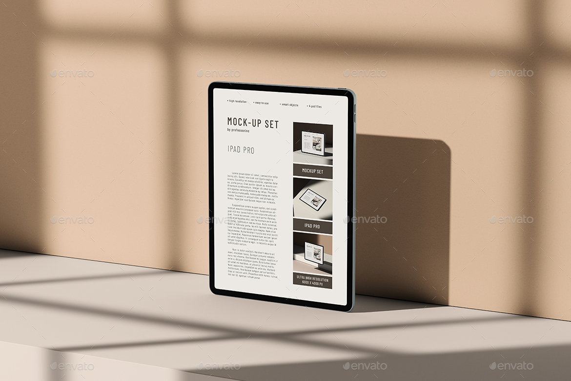 iPad Pro Mockup Set, Graphics | GraphicRiver