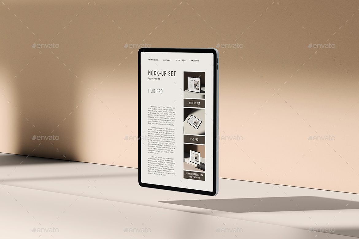 iPad Pro Mockup Set, Graphics | GraphicRiver