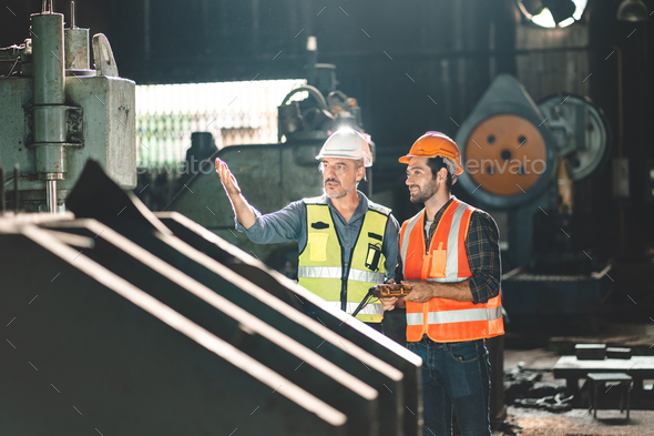 professional technician engineer working to control electrical power ...