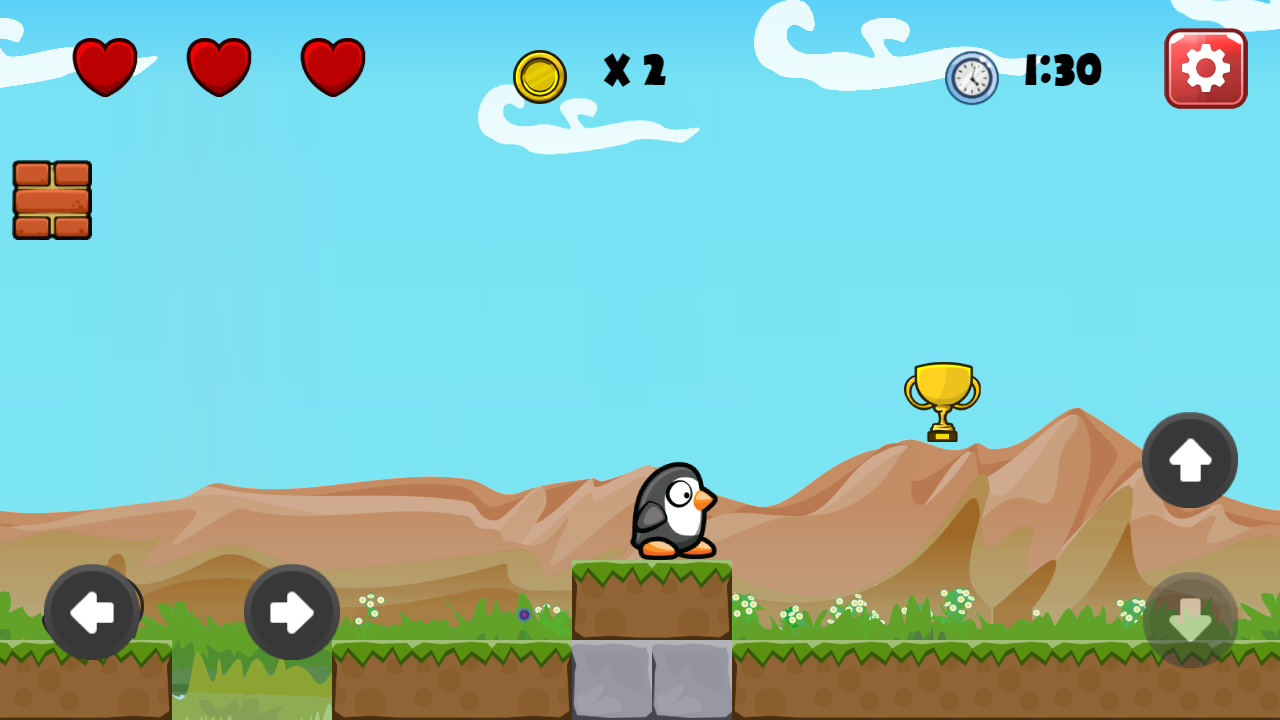 Penguin Adventure - Platformer Game Android Studio Project with AdMob ...
