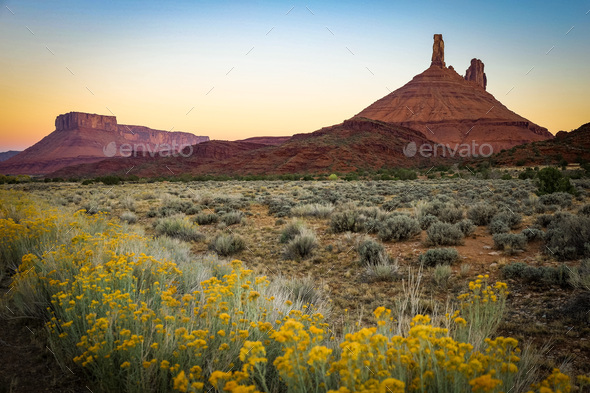 Road trip through Castle Valley, Utah Stock Photo by hokietim | PhotoDune