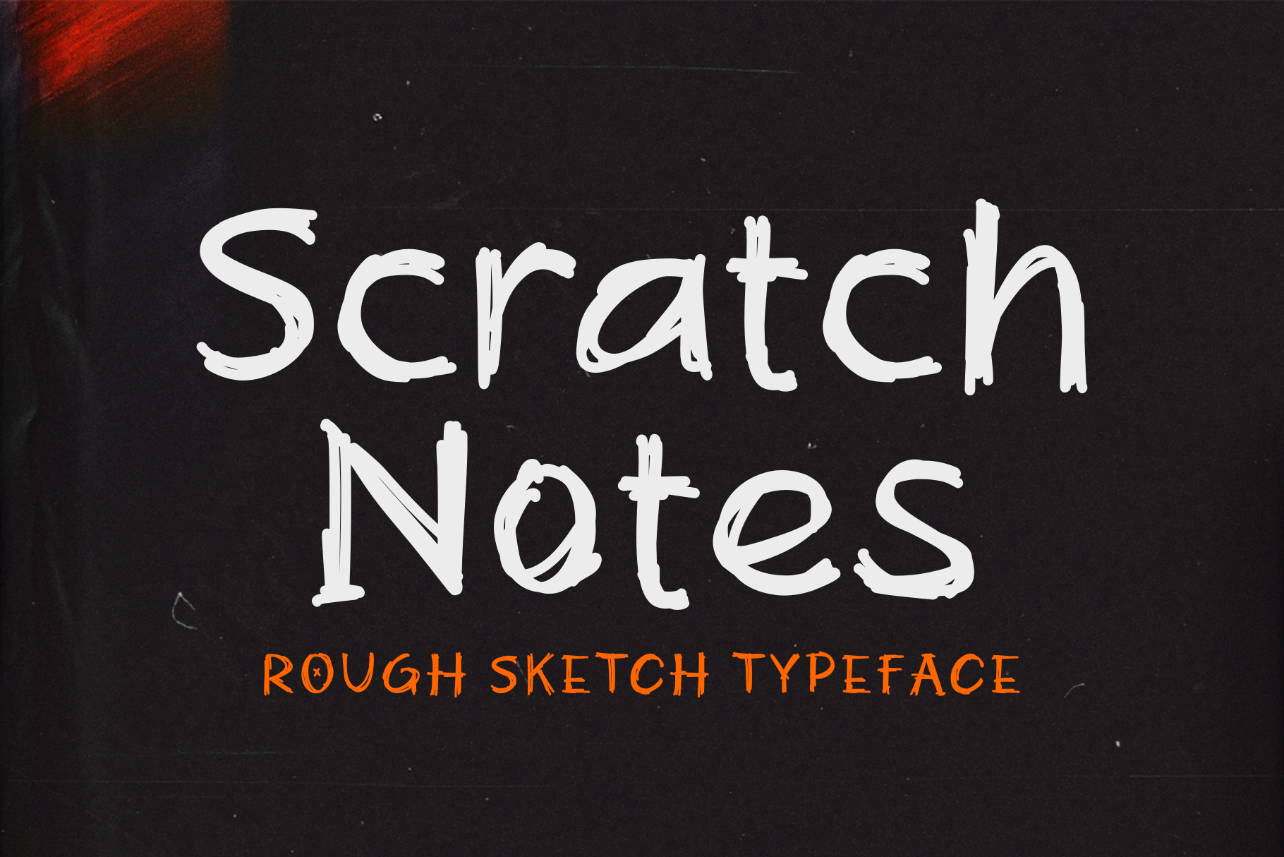 Scratch Note, Fonts | GraphicRiver