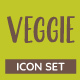 Veggie Food Icon Set, Icons | GraphicRiver