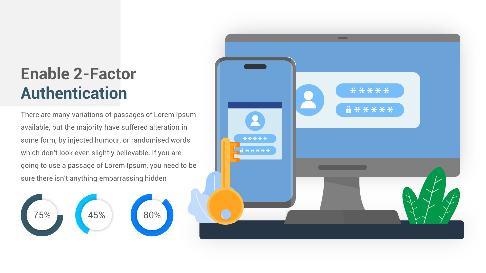 Cyber Security Infographics Powerpoint Template, Presentation Templates