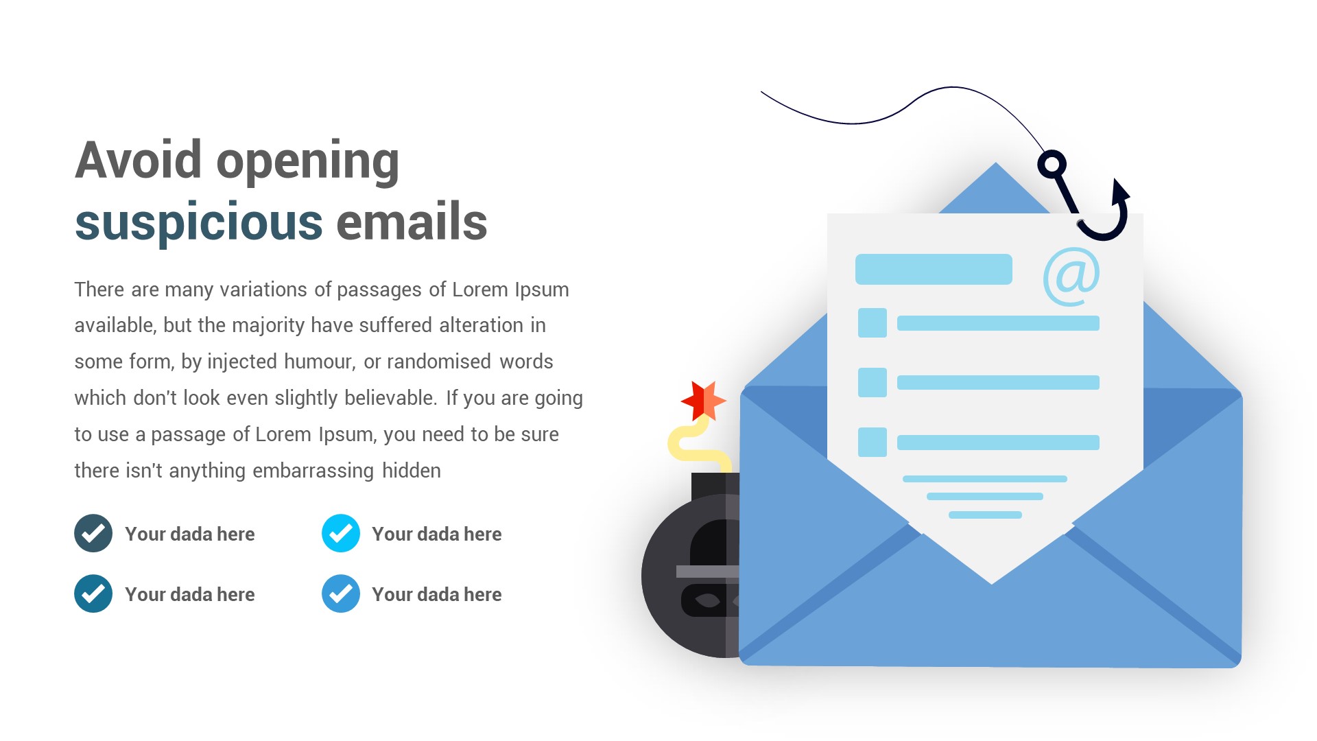 Cyber Security Infographics Powerpoint Template, Presentation Templates