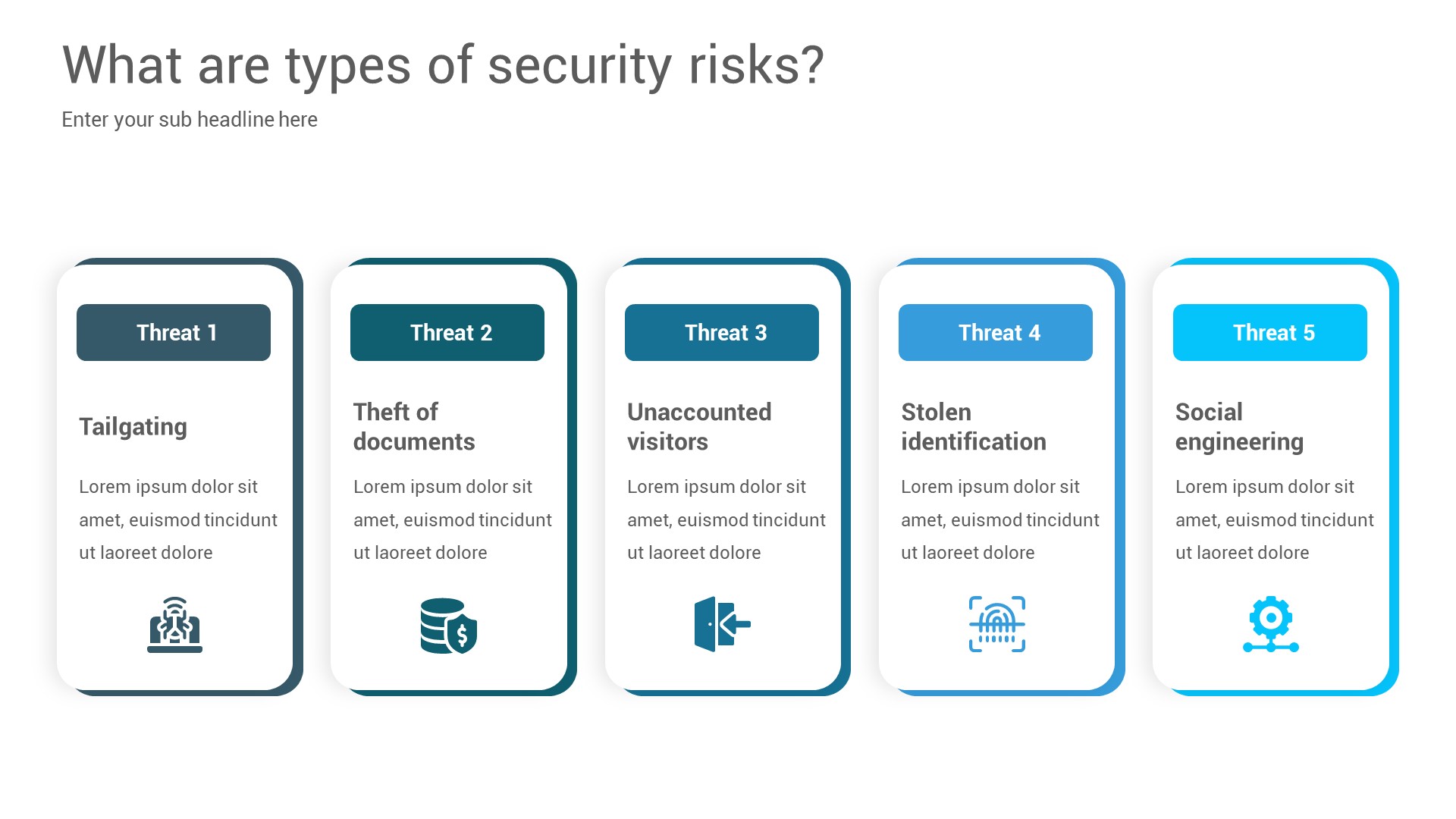 Cyber Security Infographics Powerpoint Template, Presentation Templates