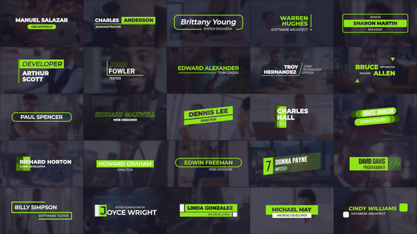 25 Lower Thirds, After Effects Project Files | VideoHive