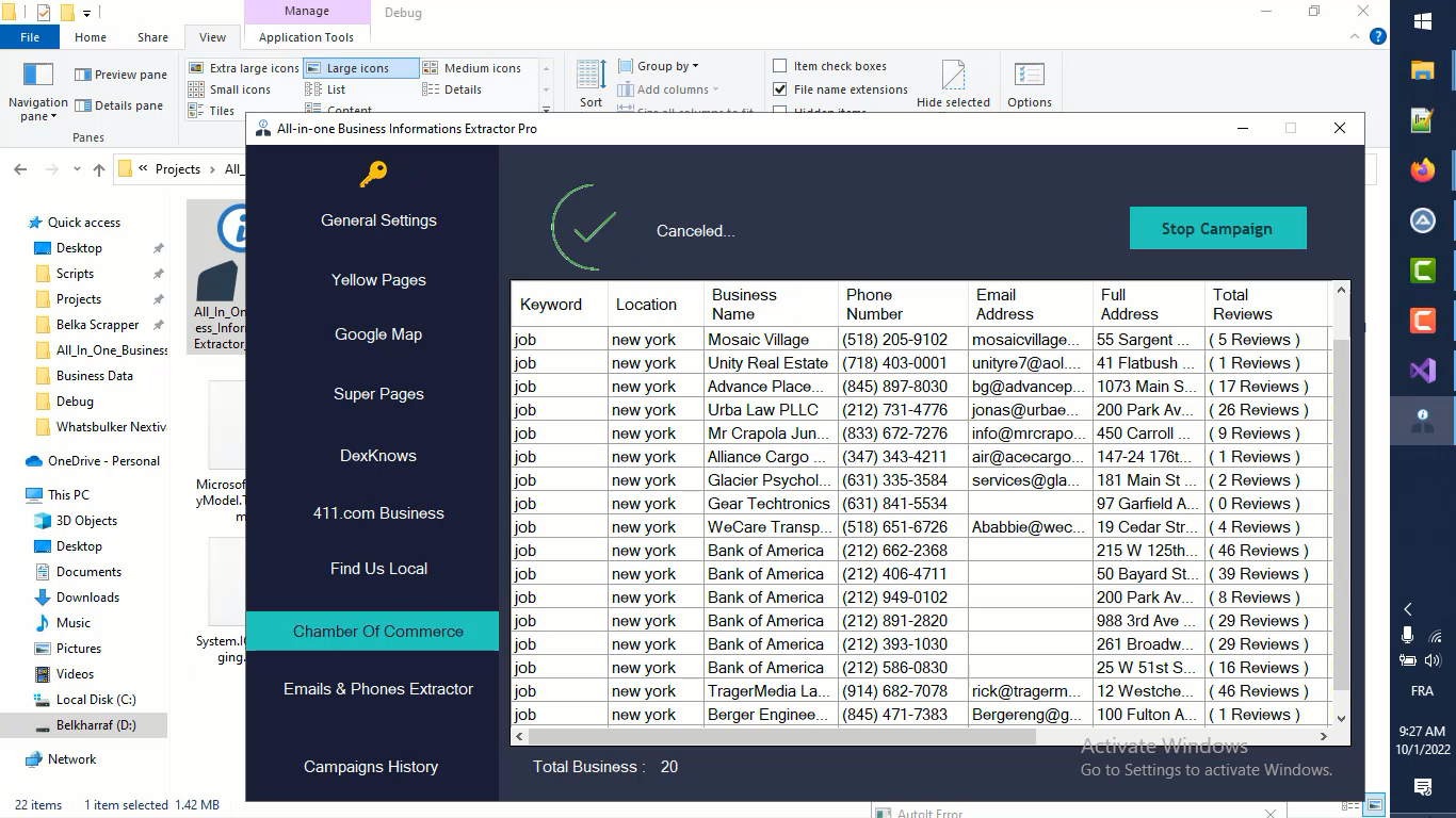 All-in-one Business Information Extractor Pro by belkharraf | CodeCanyon