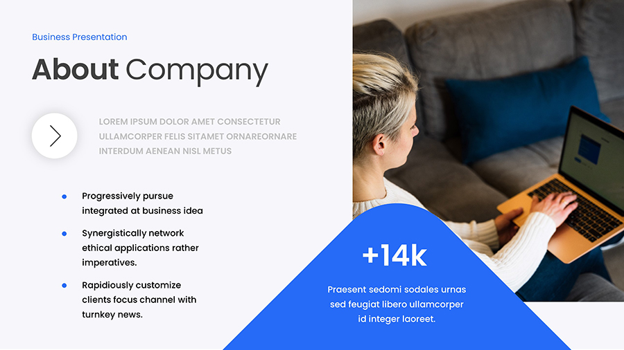 Corporate Business Google Slides Presentation, Presentation Templates