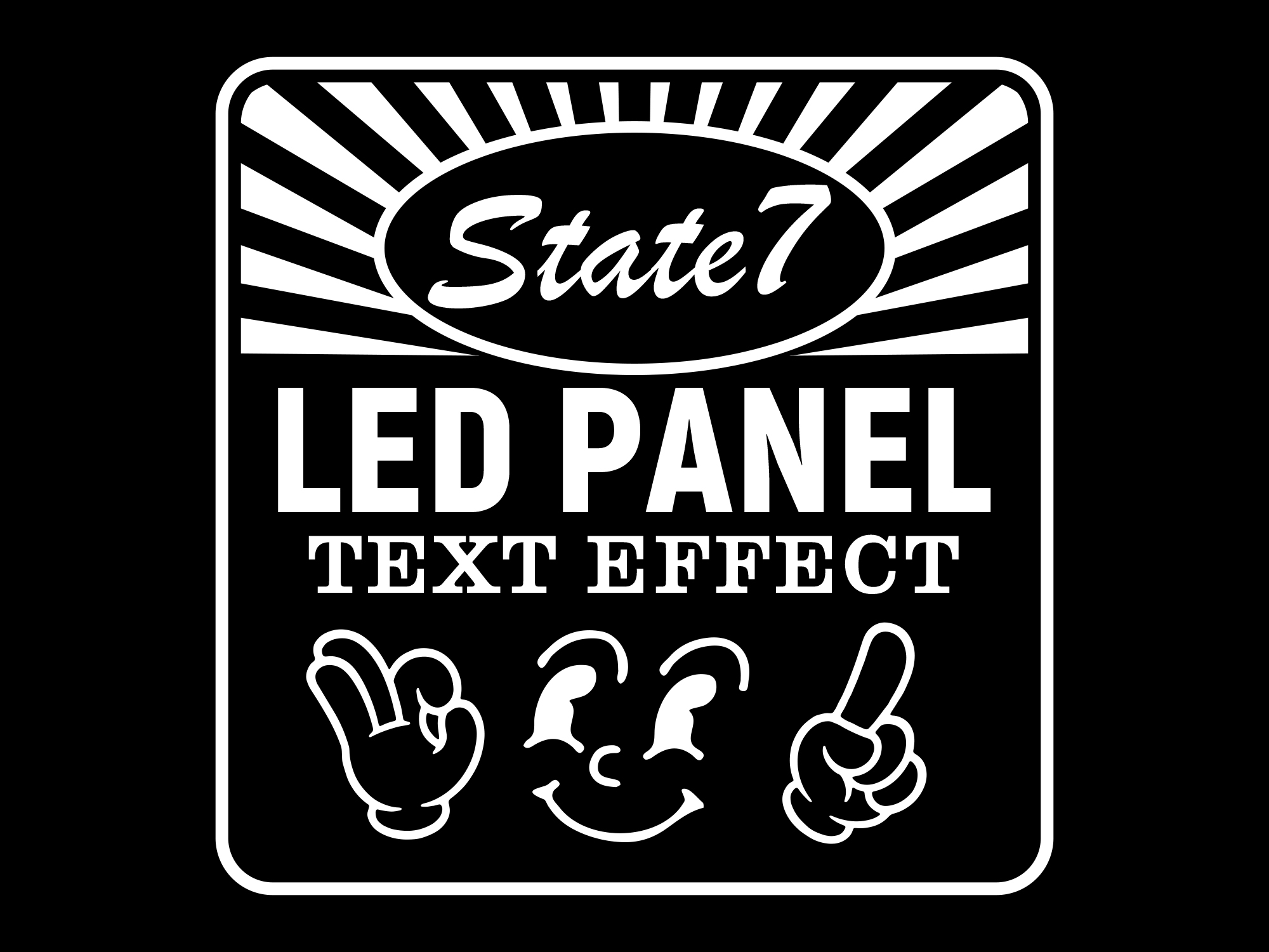 LED Panel Photoshop Text Effect, Add-ons | GraphicRiver