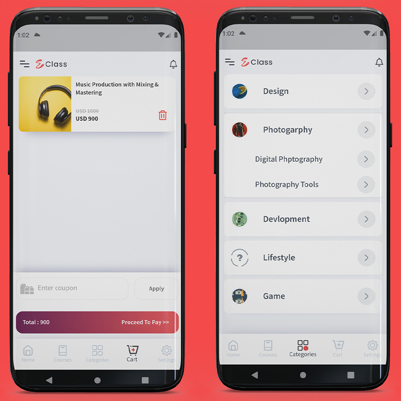 eClass LMS Mobile App - Flutter Android & iOS by media-city | CodeCanyon