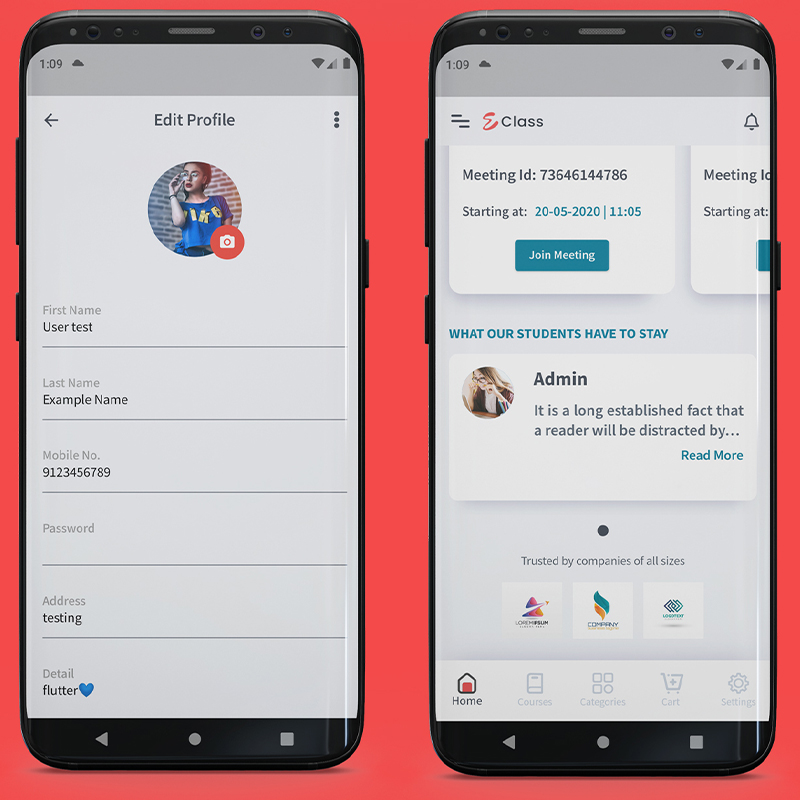 eClass LMS Mobile App - Flutter Android & iOS by media-city | CodeCanyon