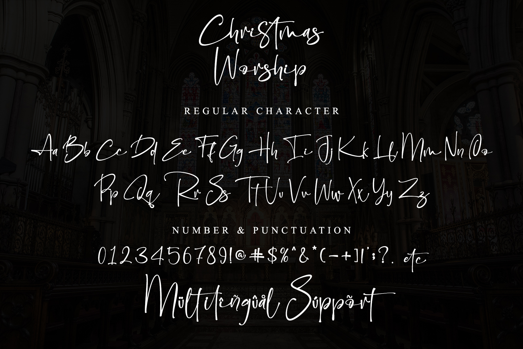 Christmas Worship, Fonts | GraphicRiver