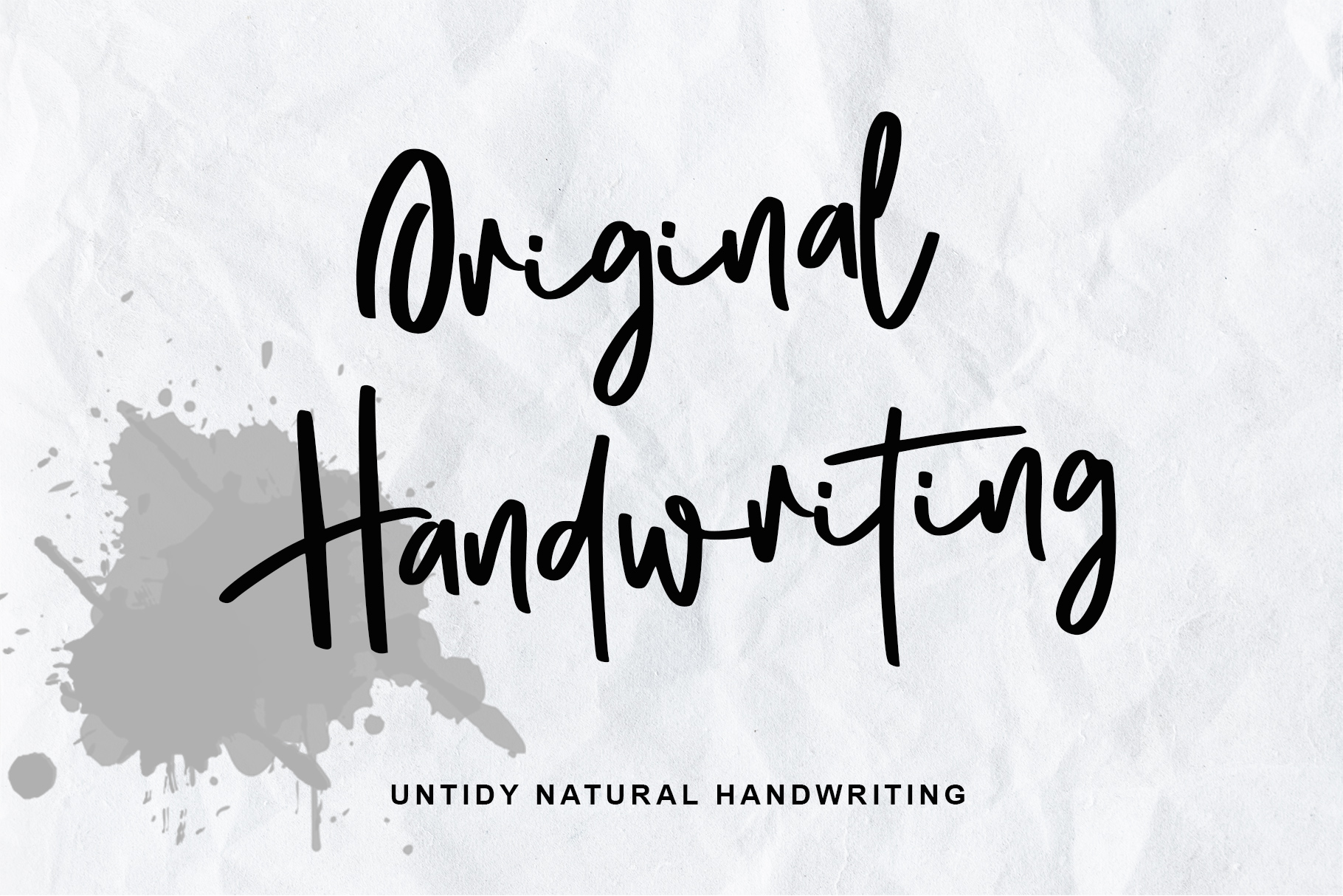 Original Handwritten, Fonts | GraphicRiver