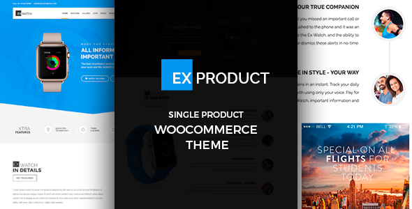ExProduct - Single Product Theme by Templines | ThemeForest