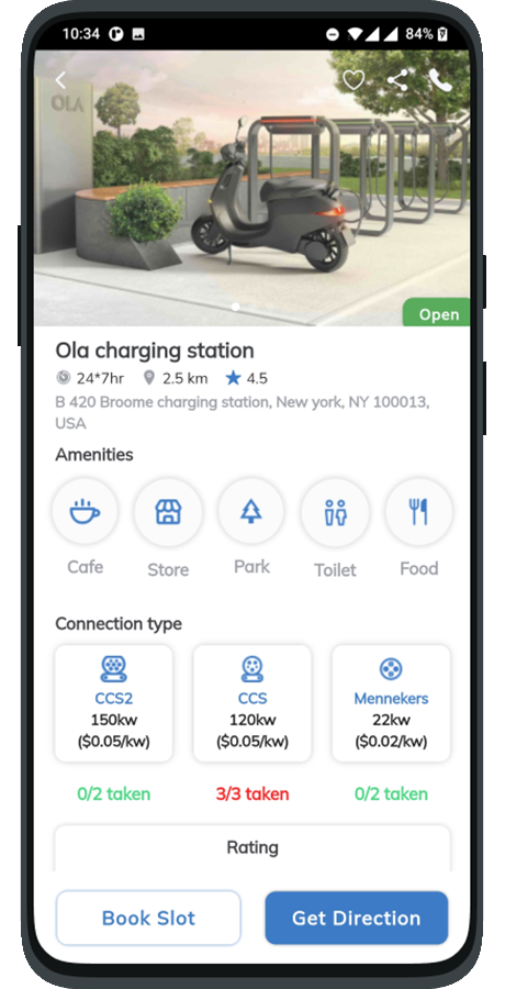 EV Charging Station App | Electric Vehicle Charging Spot App | Ionic ...