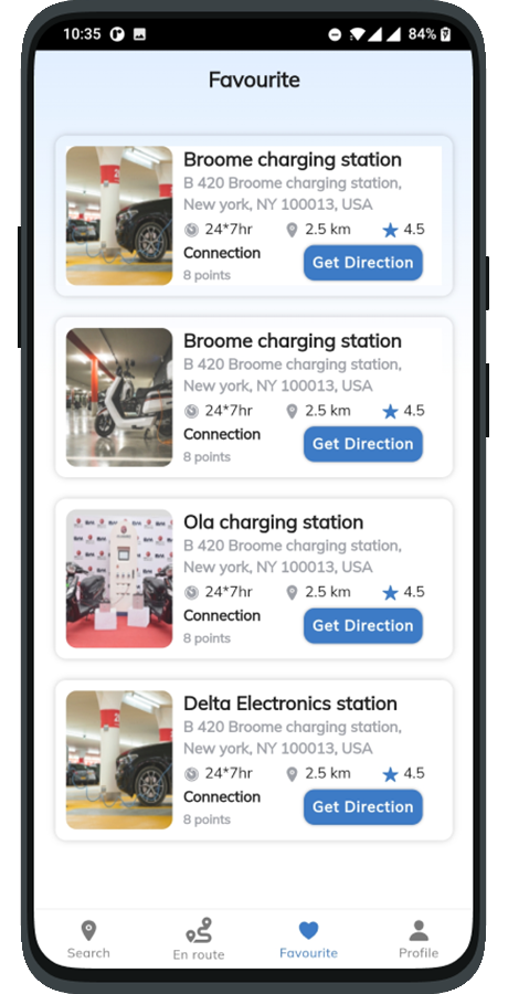 EV Charging Station App | Electric Vehicle Charging Spot App | Ionic ...