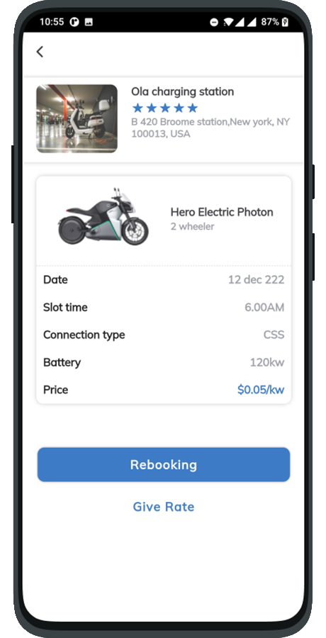 EV Charging Station App | Electric Vehicle Charging Spot App | Ionic ...
