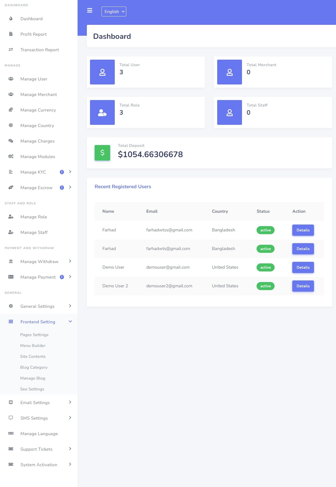 Genius Wallet - Advanced Wallet CMS with Payment Gateway API by GeniusOcean