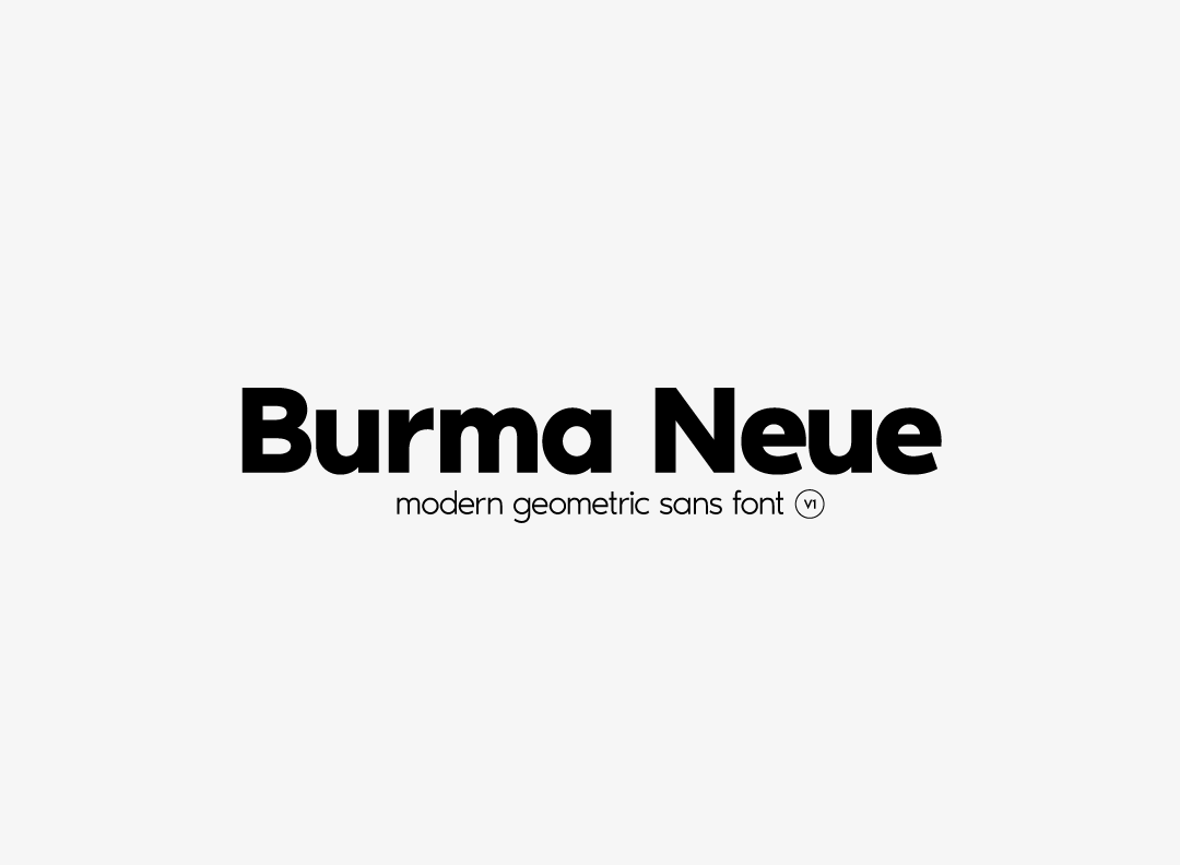 Burma Neue Geometric Sans, Fonts | GraphicRiver
