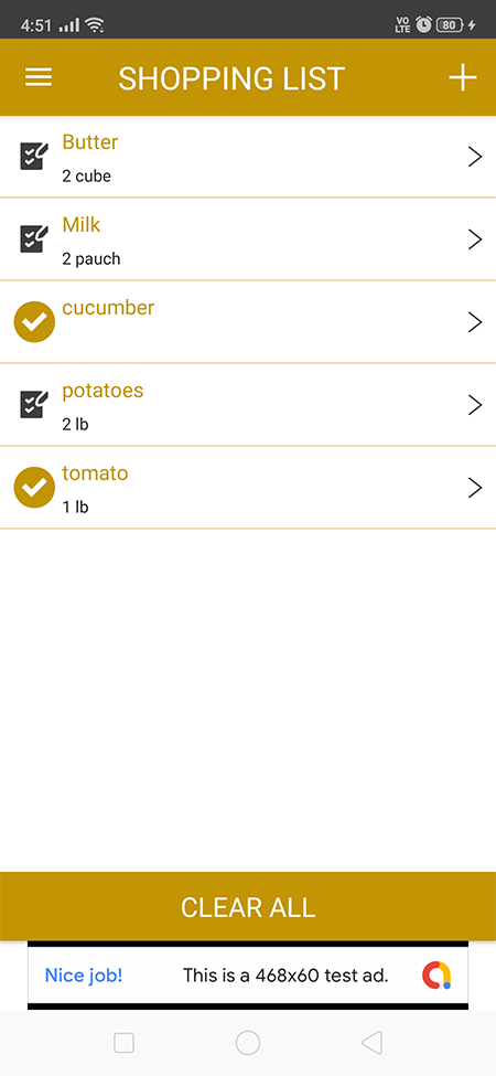 Cooking Recipe Template for Android by ExpressTemplate | CodeCanyon