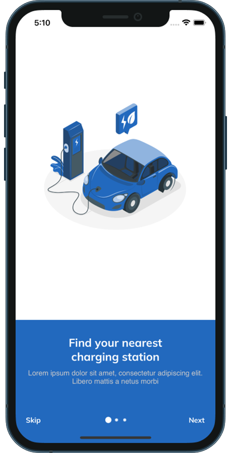 EV Charging Station App | Electric Vehicle Charging Spot App | iOS ...