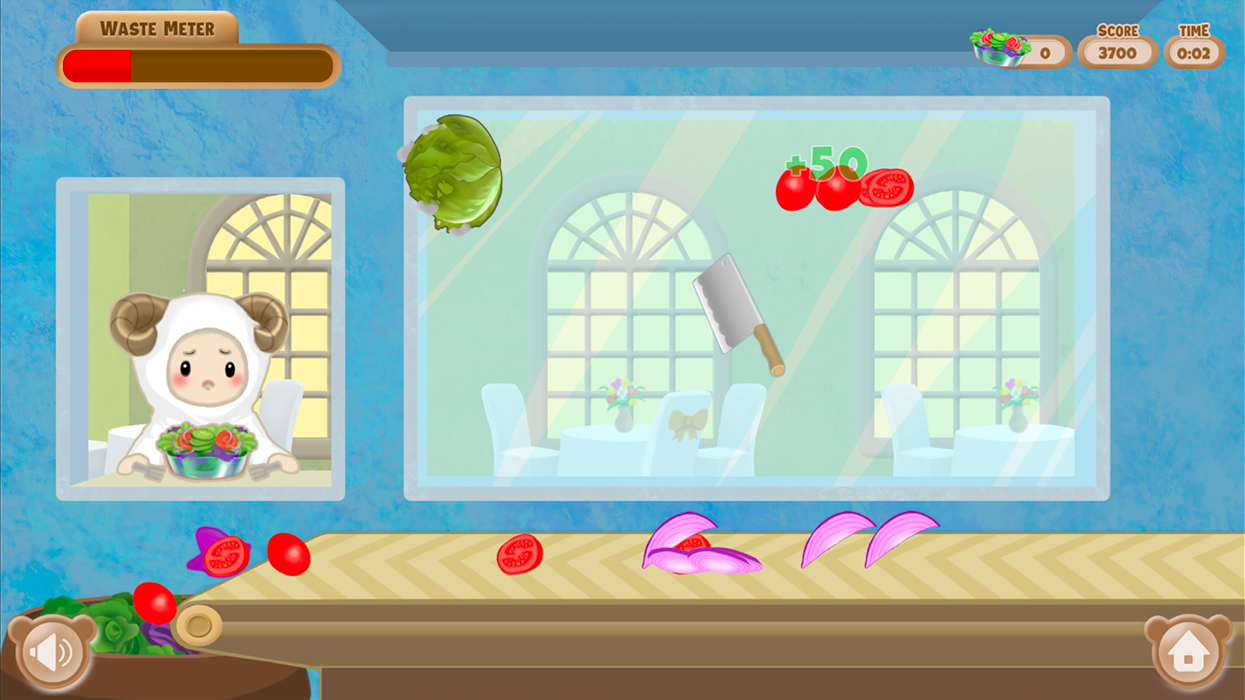 Healthy Salad Maker - Fun Chopping Game (Construct) by mazaplabs ...