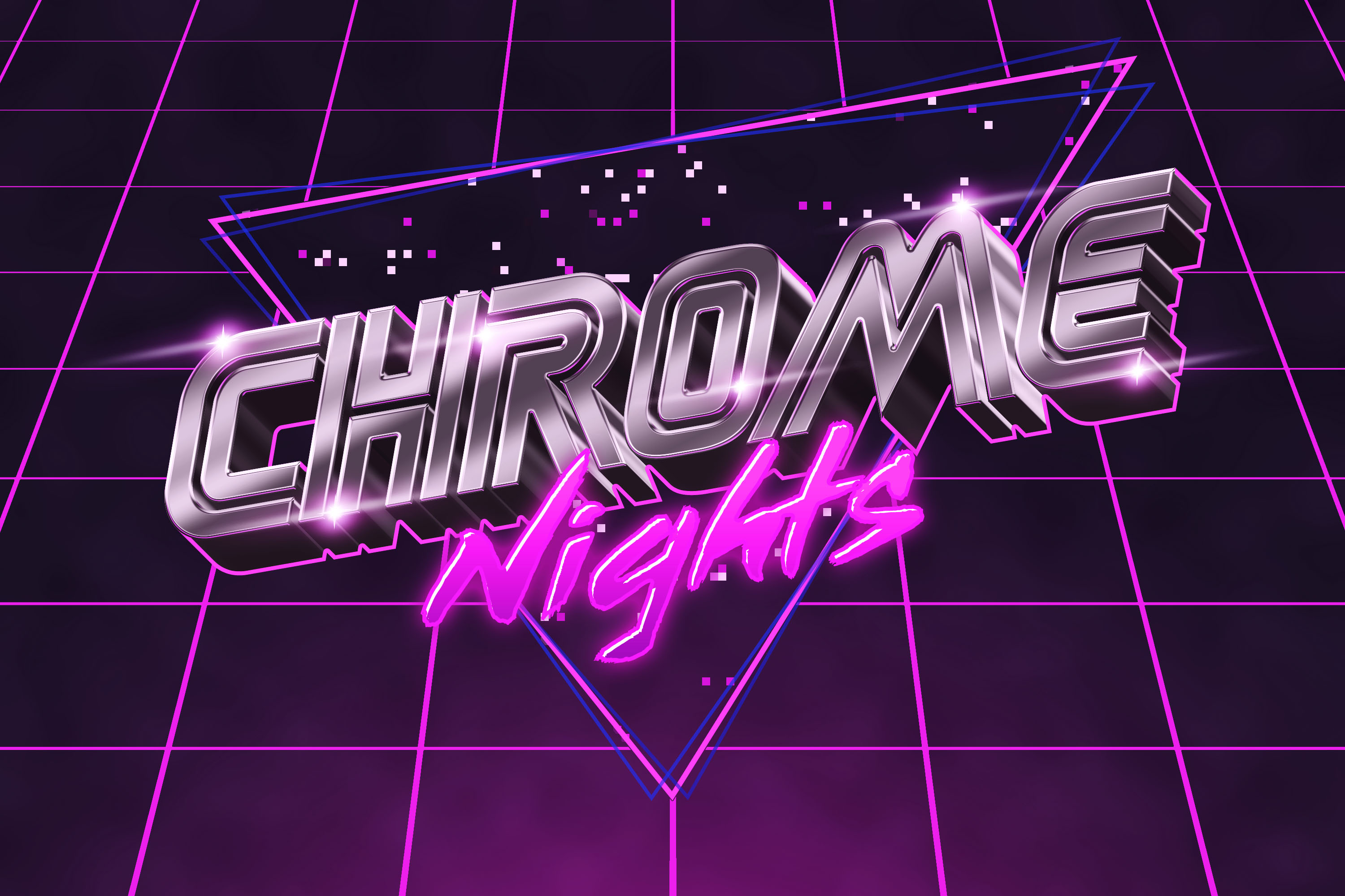 80s Retro Text Effects and Mockups vol.2, Add-ons | GraphicRiver