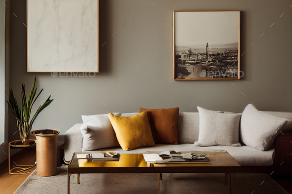 Modern living room - DGi Stock Photo by Studio_OMG | PhotoDune