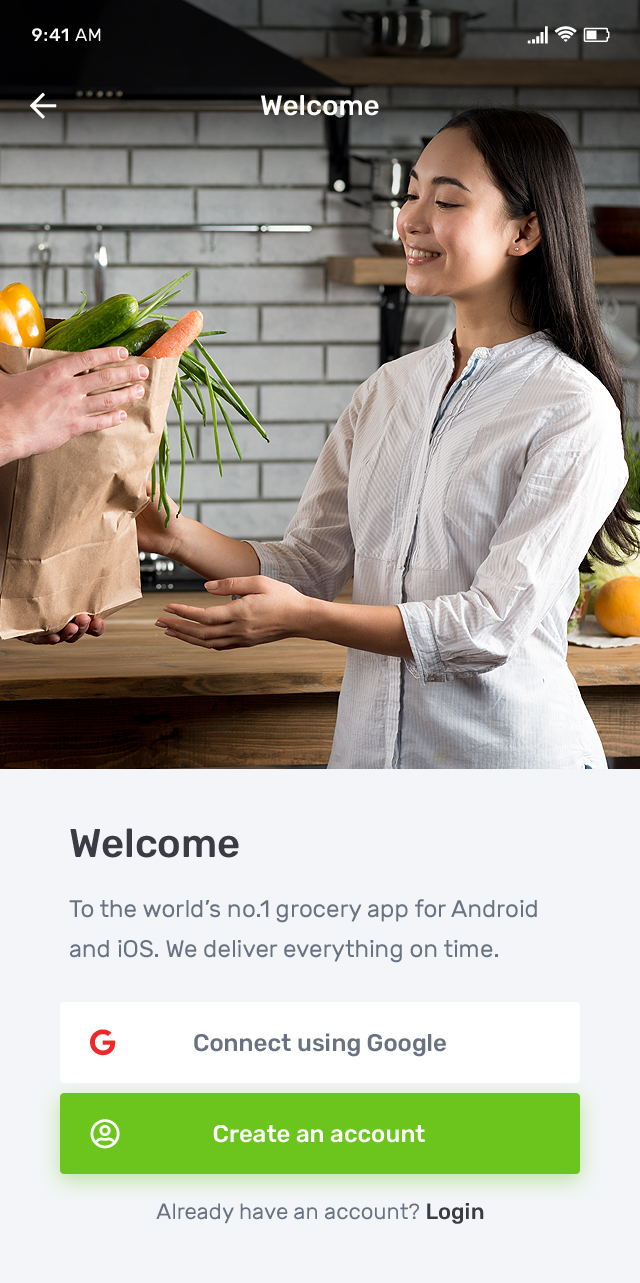 Carter — Grocery React Native App Template by GfxPartner | CodeCanyon