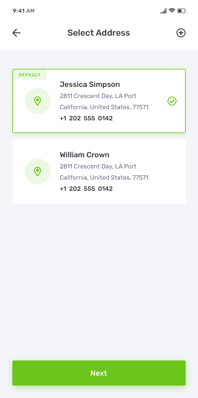 Carter — Grocery React Native App Template by GfxPartner | CodeCanyon
