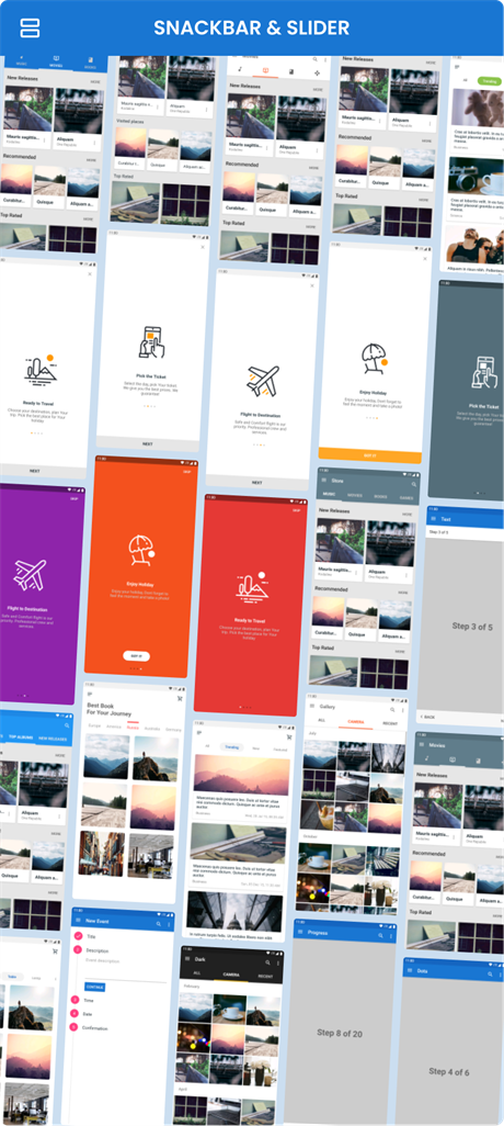 MaterialX - Android Material Design UI 3.0 by dream_space | CodeCanyon