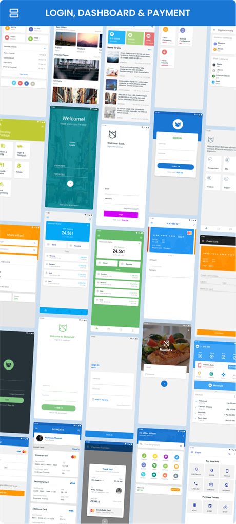 MaterialX - Android Material Design UI 3.0 by dream_space | CodeCanyon
