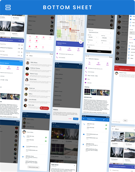 MaterialX - Android Material Design UI 3.0 by dream_space | CodeCanyon